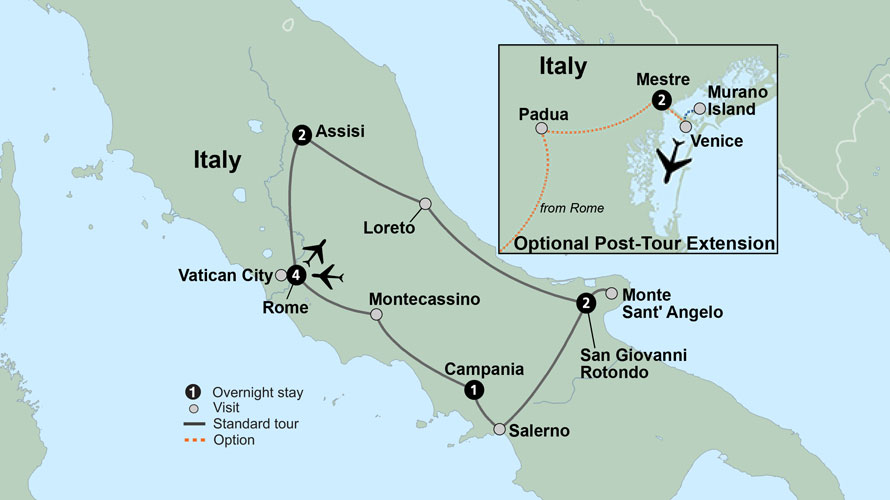 Discover the Shrines of Italy with Saint Nicholas and Saint William ...