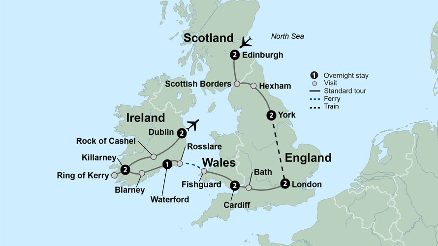 Exploring Britain and Ireland with Sun City Texas Community Association